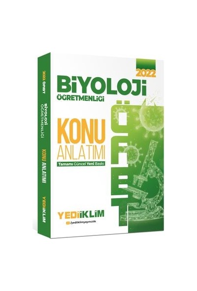 Yediiklim Yayınları 2022 ÖABT Biyoloji Öğretmenliği Konu Anlatımı Yediiklim Yayınları 2022 ÖABT Biyoloji Öğretmenliği Konu Anlatımı