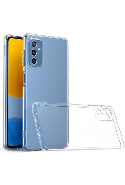 Case World Caseworld Samsung Galaxy M52 Kapak Kamera Korumalı Süper Silikon Kılıf