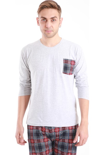 Tampap Erkek Ekoseli Pijama Takımı Tampap 2910 Tampap Erkek Ekoseli Pijama Takımı Tampap 2910