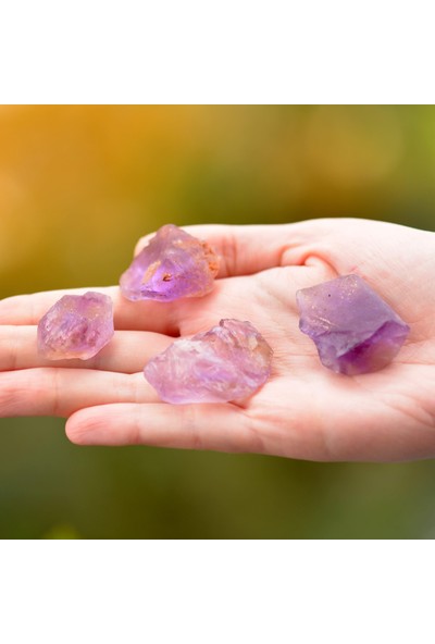 Taş Sandığı Ham Ametrin Taşı Kütle