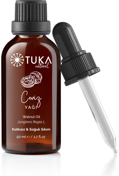 Tuka Natural Ceviz Yağ 50 ml