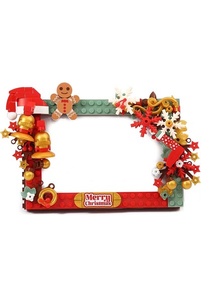Jiaqi LEGO Yapı Taşları ile Uyumlu Noel Fotoğraf Çerçevesi Çocuk Montajlı Oyuncak (Yurt Dışından) Jiaqi LEGO Yapı Taşları ile Uyumlu Noel Fotoğraf Çerçevesi Çocuk Montajlı Oyuncak (Yurt Dışından)