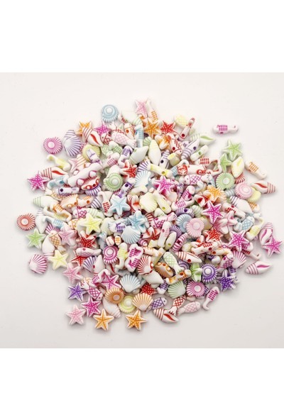 Yiğit Aksesuar Takı Malzemeleri Deniz Figürleri Ara Aparat 100 Adet