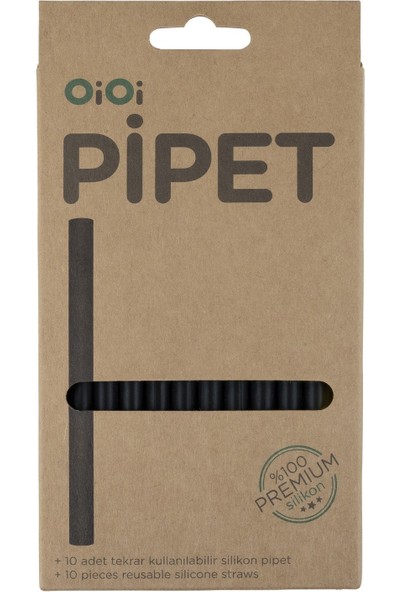Oioi 10'lu Silikon Pipet 011100 Oioi 10'lu Silikon Pipet 011100