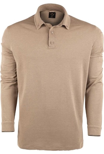 VAV Wear Outdoor Günlük Polo Yaka Lakost Erkek Uzun Kollu Sweatshirt Pamuklu Yazlık TLAC04 VAV Wear Outdoor Günlük Polo Yaka Lakost Erkek Uzun Kollu Sweatshirt Pamuklu Yazlık TLAC04