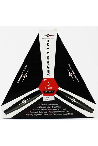 Master Airscrew 11X6 3-Palli Model Uçak Pervanesi