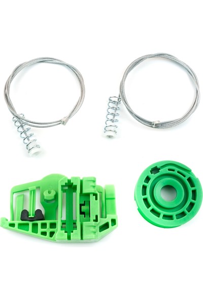 Bross Otomotiv BWR979 BMW 1 E87 5-Kapı Hatchback İçin Arka Sağ Cam Kriko Seti