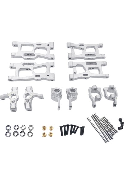 Strade Store Metal Yükseltmeler Parçaları Kiti Wltoys 144001 124018 124019 Gümüş Yerini Alır Strade Store Metal Yükseltmeler Parçaları Kiti Wltoys 144001 124018 124019 Gümüş Yerini Alır