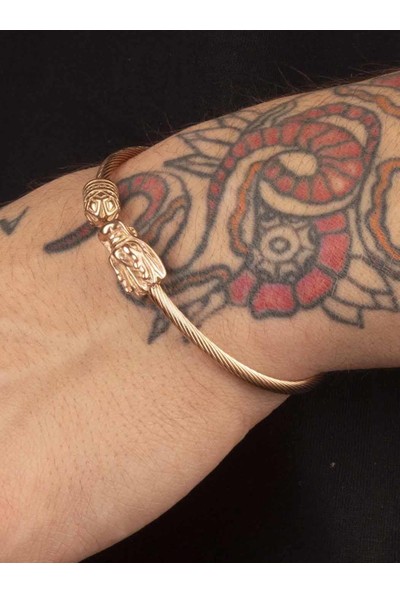 T-Shirt35 Ejderha Işlemeli Paslanmaz Çelik Bileklik T-Shirt35 Ejderha Işlemeli Paslanmaz Çelik Bileklik