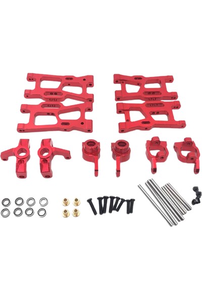 Strade Store Metal Yükseltmeler Parçaları Kiti Wltoys 144001 124018 124019 Kırmızı Değiştir Strade Store Metal Yükseltmeler Parçaları Kiti Wltoys 144001 124018 124019 Kırmızı Değiştir