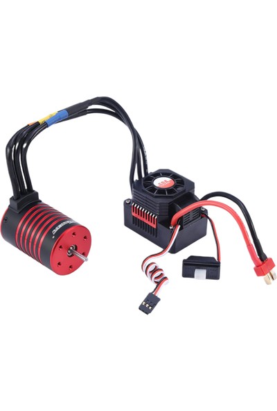 Fırçasız Motor Su Geçirmez 60A Esc Set W / Isı Emicisi Için 1:10 Rc Araba 3600KV Fırçasız Motor Su Geçirmez 60A Esc Set W / Isı Emicisi Için 1:10 Rc Araba 3600KV