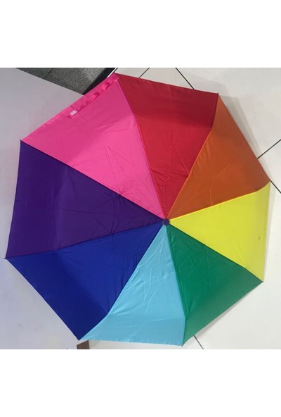 YVZ Tam Otomatik 8 Telli Gökkuşağı Şemsiye Fiber Telli