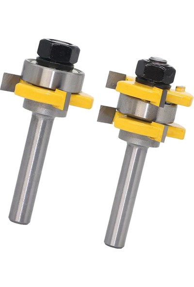 Strade Store Her 1/4 Diş Ahşap Işinde 2 Adet 3 Diş Gömme Dil Oluk Yönlendirici Bit 3/4 Stok Strade Store Her 1/4 Diş Ahşap Işinde 2 Adet 3 Diş Gömme Dil Oluk Yönlendirici Bit 3/4 Stok