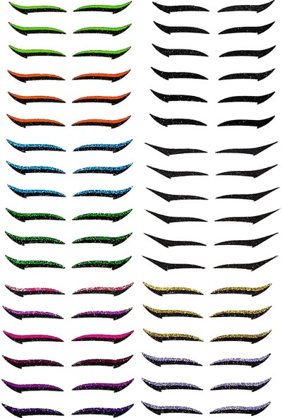 Strade Store Göz Farı Çıkartmaları, Eyeliner Stencil Pedleri - Mükemmel Kanatlı Ipucu Için. Yeniden Kullanılabilir, Temiz ve Esnek Kolay - 36 Çift Renk Combo Strade Store Göz Farı Çıkartmaları, Eyeliner Stencil Pedleri - Mükemmel Kanatlı Ipucu Için. Yeniden Kullanılabilir, Temiz ve Esnek Kolay - 36 Çift Renk Combo