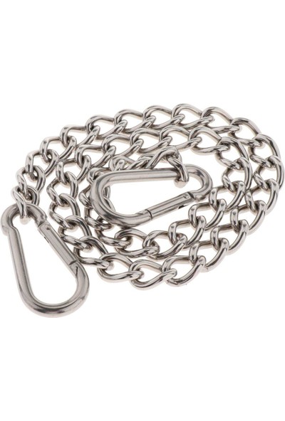 Strade Store Ev Iç Mekan Paslanmaz Çelik Için Iki Karabina ile Asılı Sandalye Zinciri 66 Strade Store Ev Iç Mekan Paslanmaz Çelik Için Iki Karabina ile Asılı Sandalye Zinciri 66