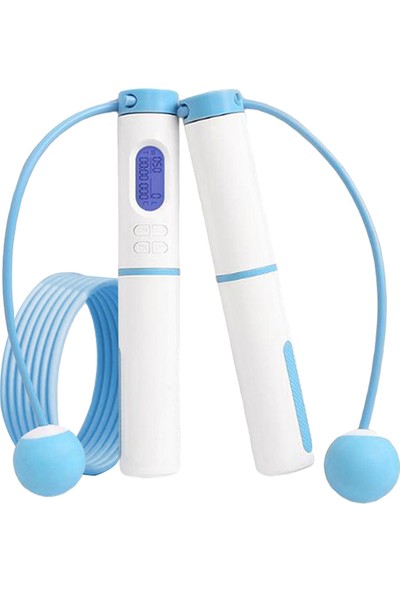 Strade Store Dijital Atlama Atlama Ipi Kablosuz Ağırlıklı Atlama Ipi Mavi