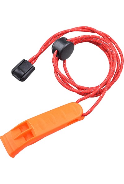 Strade Store Ayarlanabilir İpli Deniz Emniyet Düdüğü - Kırmızı (Yurt Dışından)