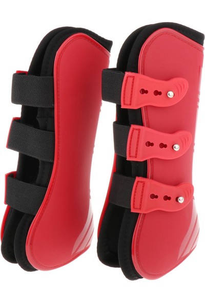 Strade Store 1 Çift Tendon Çizme / Fetlock Çizmeler At Egzersiz Atlama Çizmeler Eğitim Kırmızı Ön Fore Ayağı Strade Store 1 Çift Tendon Çizme / Fetlock Çizmeler At Egzersiz Atlama Çizmeler Eğitim Kırmızı Ön Fore Ayağı