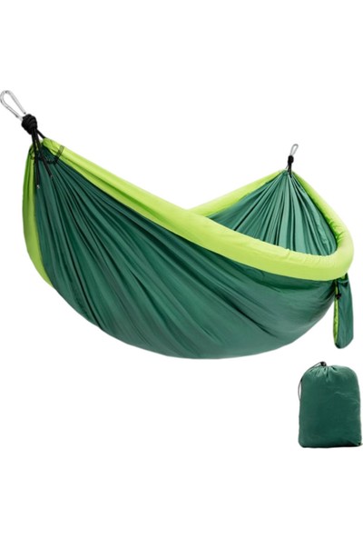 Taşınabilir Bearable 400 kg Polyester Açık Kamp Hamak Asılı Salıncak Koyu Koyu Yeşil Taşınabilir Bearable 400 kg Polyester Açık Kamp Hamak Asılı Salıncak Koyu Koyu Yeşil