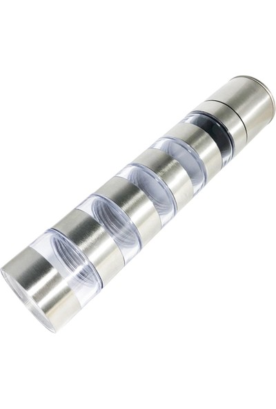 Strade Store Istiflenebilir Pişirme Biber Baharat Kavanoz Piknik Bbq Mutfak Baharat Teneke Kutu