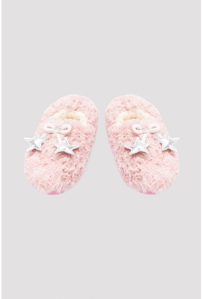 Penti Acik Pembe Kız Çocuk Stars Patik Çorap