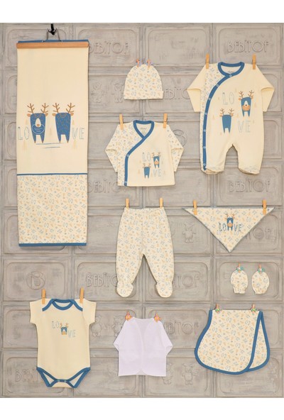 Bebitof Geyikli 10 Lu Set Bebitof Geyikli 10 Lu Set