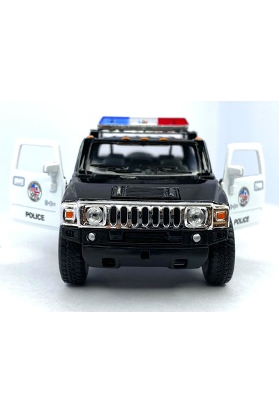 Hepsilazım Oyuncak Metal Çek Bırak Araba 2005 Hummer H2 Sut (Police)