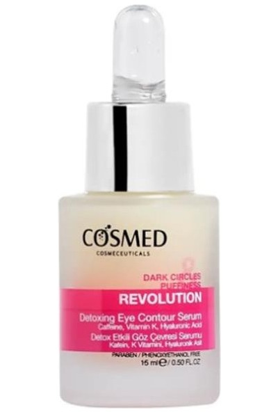 Cosmed Revolution Detox Etkili Göz Çevresi Serumu 15 ml Cosmed Revolution Detox Etkili Göz Çevresi Serumu 15 ml