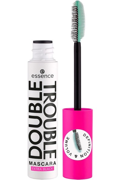 Essence Trouble Double Extra Black Maskara Essence Trouble Double Extra Black Maskara