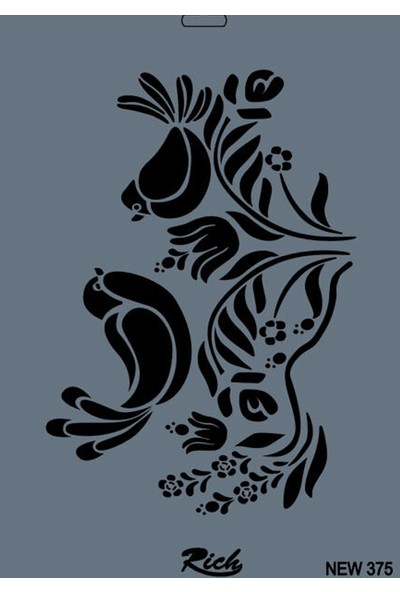 Rich Stencil 35 x 25 cm New 375 Rich Stencil 35 x 25 cm New 375