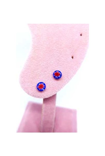 Tuna Takı & Aksesuar El Işi Murano Camı Küpe