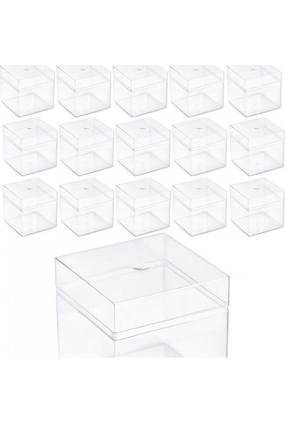 Darksent 20 Adet Adet Mika Kutu Pleksi Kutu 5X5X5 Şeffaf Darksent 20 Adet Adet Mika Kutu Pleksi Kutu 5X5X5 Şeffaf