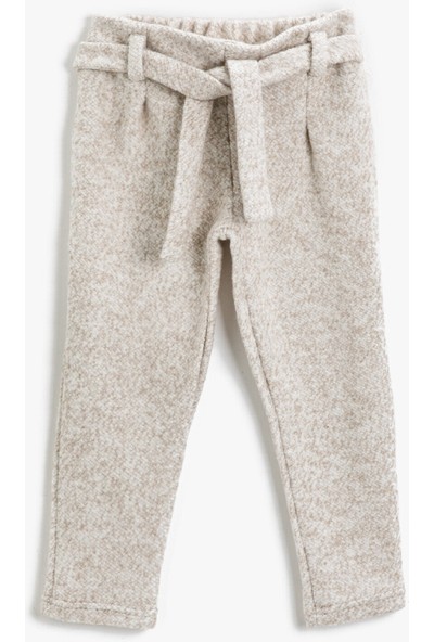 Koton Havuç Kesim Kemerli Pantolon Pamuklu