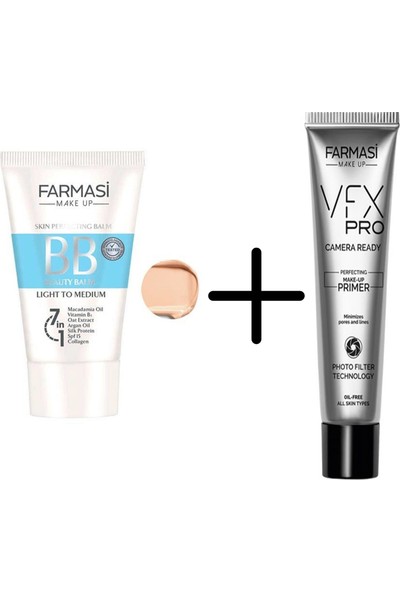 Farmasi Vfx Pro Makyaj Bazı 25 ml Vfx Pro Makyaj Bazı & Bb Krem Açıktan Ortaya
