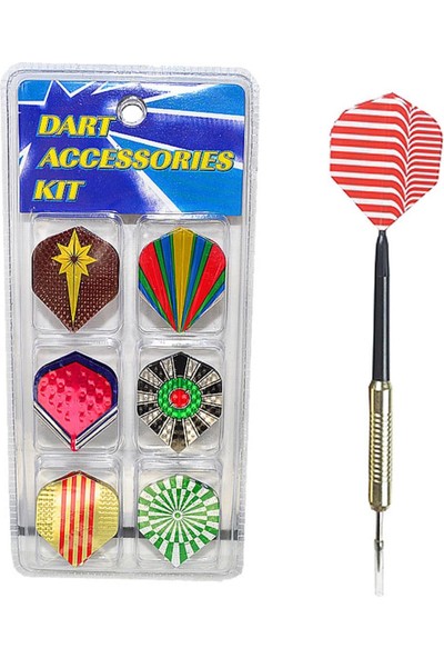 Avessa Metalik Dart Oku Kanatları 18 Adet Avessa Metalik Dart Oku Kanatları 18 Adet