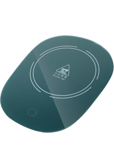 Dolity USB Çay Kahve Isıtıcı Ped Yerçekimi Sensörü Isıtıcı Mat 55 ° C Termal Coaster Yeşil (Yurt Dışından)