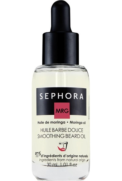 Sephora Soft Beard Oil Nemlendirici + Yumuşatıcı Sakal Bakım Yağı 30 ml