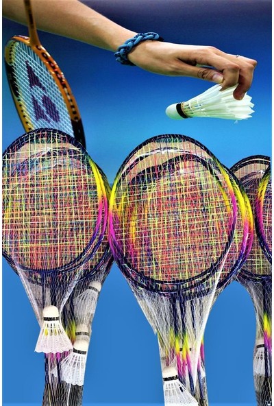 Fırsat Geldi Badminton Seti Metal 2 Raket + 1 Kauçuk Top Bedminton Raket Seti Fırsat Geldi Badminton Seti Metal 2 Raket + 1 Kauçuk Top Bedminton Raket Seti