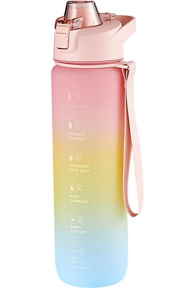 Dolity 33.8 Oz Zaman Marker Sızdırmaz Flip Üst Su Şişesi Spor Salonu Açık Spor Için Pembe (Yurt Dışından) Dolity 33.8 Oz Zaman Marker Sızdırmaz Flip Üst Su Şişesi Spor Salonu Açık Spor Için Pembe (Yurt Dışından)