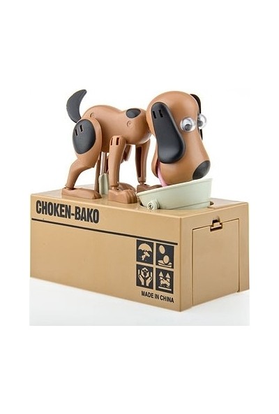 Arizzonna Para Yiyen Köpek Kumbara