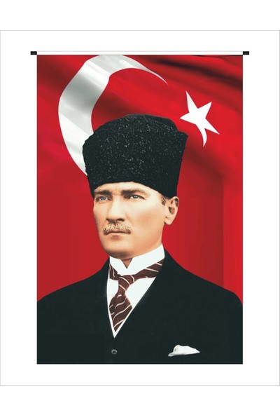 Hazar Bayrak Atatürk Posteri 150X225CM