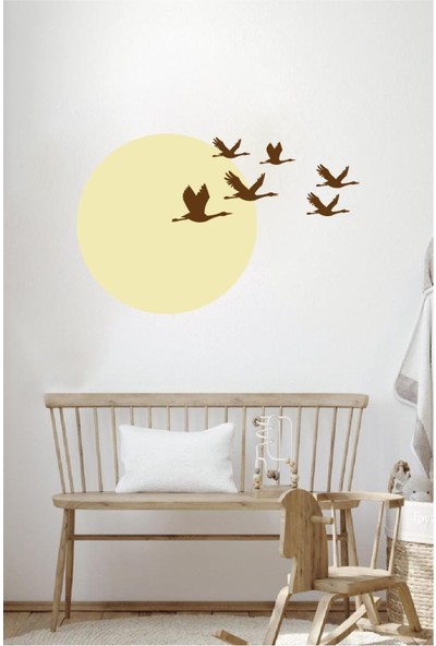 Hediyepostası Günbatımı Kuşlar5 Duvar Sticker Dekoratif Duvar Çıkartma Sticker Krem Kahverengi Kombin Siyah Hediyepostası Günbatımı Kuşlar5 Duvar Sticker Dekoratif Duvar Çıkartma Sticker Krem Kahverengi Kombin Siyah