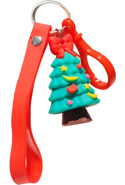 Dolity Sevimli Silikon Noel Anahtarlıklar Anahtar Charms Çanta Dekorları Noel Ağacı (Yurt Dışından) Dolity Sevimli Silikon Noel Anahtarlıklar Anahtar Charms Çanta Dekorları Noel Ağacı (Yurt Dışından)