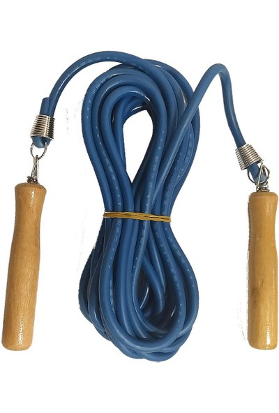 Avessa 7 Metre Ahşap Saplı Atlama Ipi Lacivert 2807L