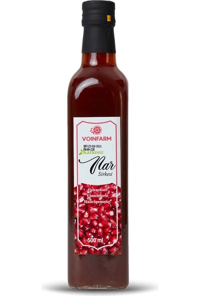 Voinfarm Katkısız Nar Sirkesi 500 ml