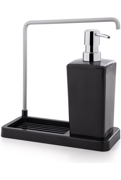 Primanova Luna Mutfak Sıvı Sabunluk Siyah