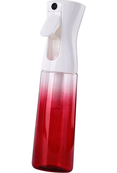 Dolity Boş Sprey Şişesi, 10 Oz 300 ml Sis Püskürtücü Ince Sis Sprey Şişesi Sürekli Sprey Su Şişesi Saç Şekillendirici, Bitkiler, Buğulama - Degrade Kırmızı (Yurt Dışından)