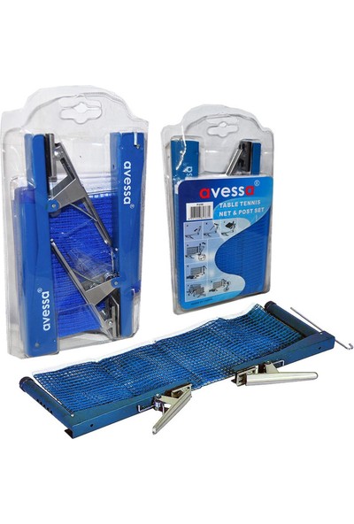 Avessa P250 Mandallı Masa Tenisi File Demir Set Avessa P250 Mandallı Masa Tenisi File Demir Set