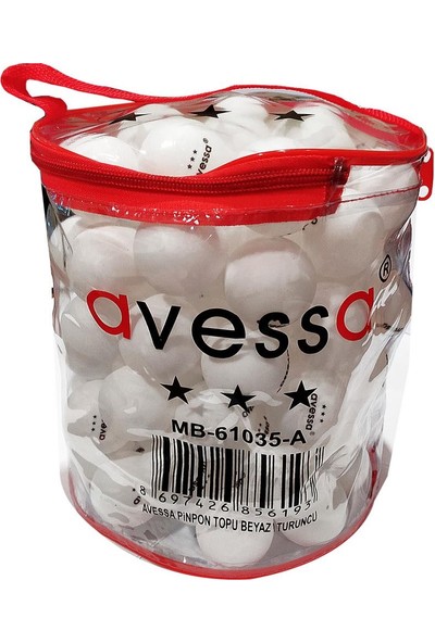 Avessa 100 Adet Masa Tenisi Topu Pinpon Topu Beyaz Avessa 100 Adet Masa Tenisi Topu Pinpon Topu Beyaz
