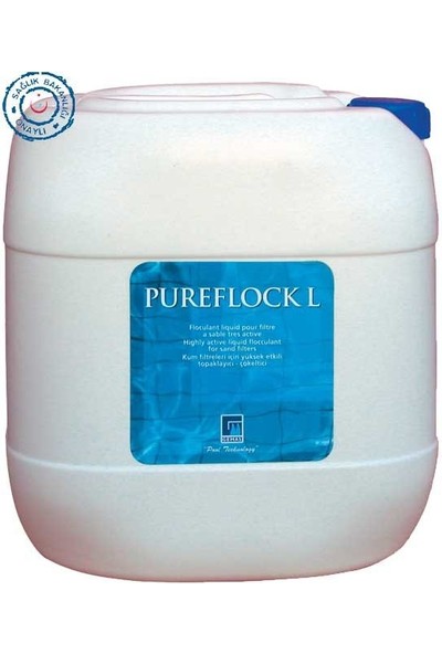 GEMAŞ Pureflock L Sıvı Topaklayıcı 5 kg GEMAŞ Pureflock L Sıvı Topaklayıcı 5 kg